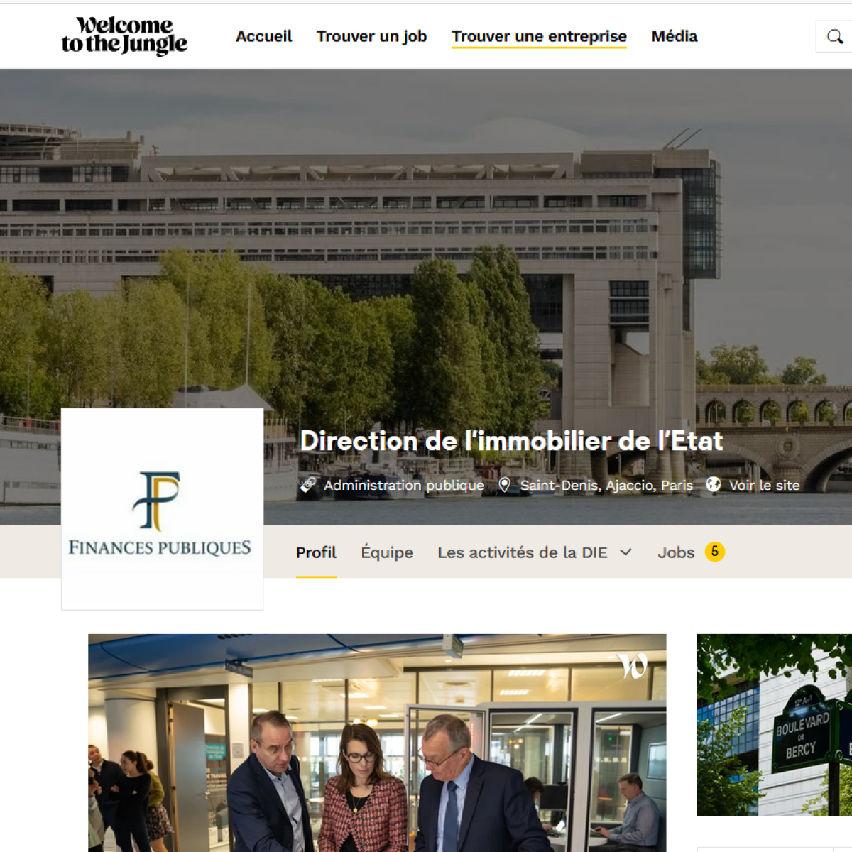 Du nouveau à la DIE ! | Rejoindre les Finances publiques